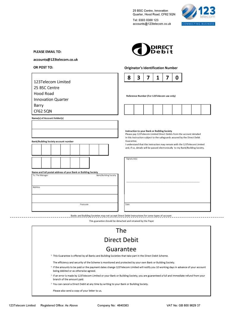 Downloads - 123Telecom - Telecommunications Service Provider
